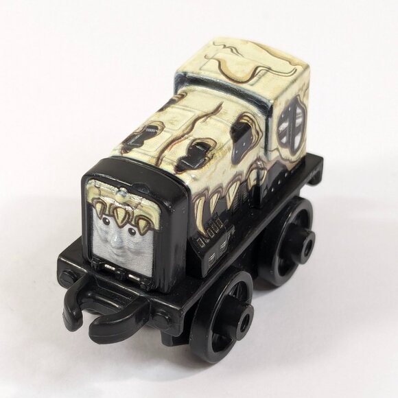 Toys | Thomas Friends Train Dino Diesel Black Dinosaur Skeleton Spooky ...